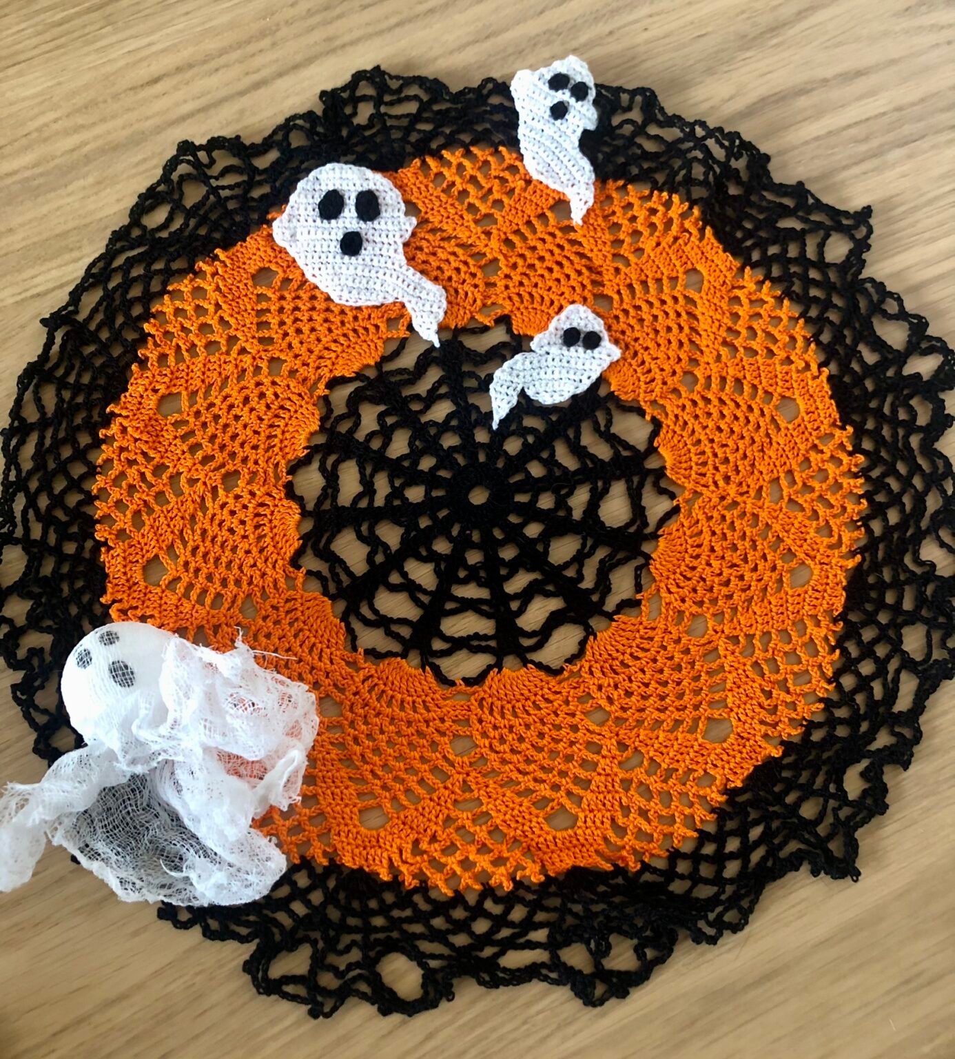 Crochet Doilies: Halloween Edition (Patterns Included)
